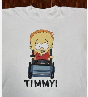 Timmy South Park T-Shirt Cotton Unisex White Tee All Size S-45XL | eBay
