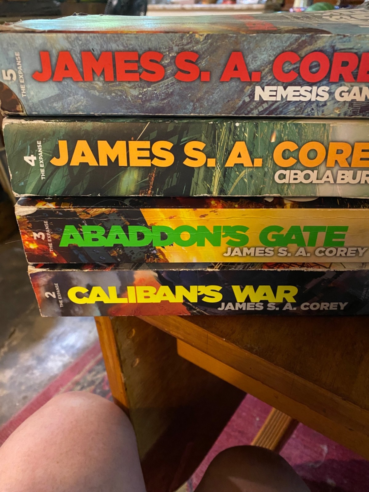 The Expanse books 2-5: Paperback, by James S. A. Corey- Good | eBay