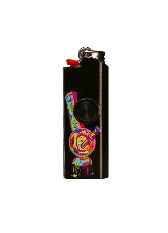 ORIGINAL BIC FLKR LYTR, FLICKER LIGHTER FIDGET SPINNER - LIGHTER CASE ...
