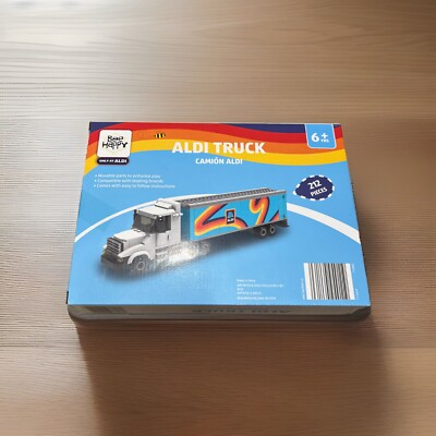 Bee Happy 🐝 ALDI LEGO Store Set Aldi Truck Bricks 212 Piece Holiday ...