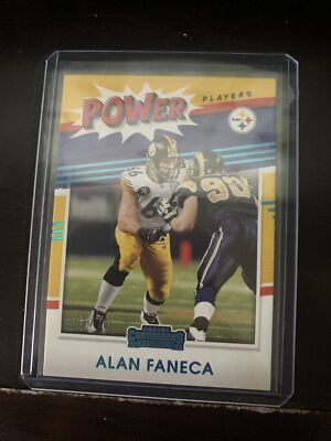 alan faneca power players Numbered 1/10 | eBay