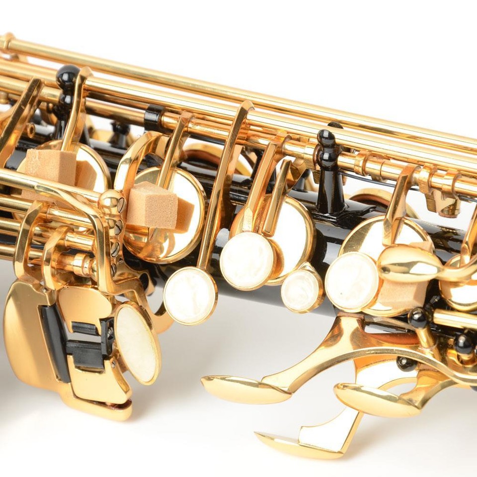 Professional Brass Band Eb E-flat Alto Saxophone Sax Black w/ Carry ...