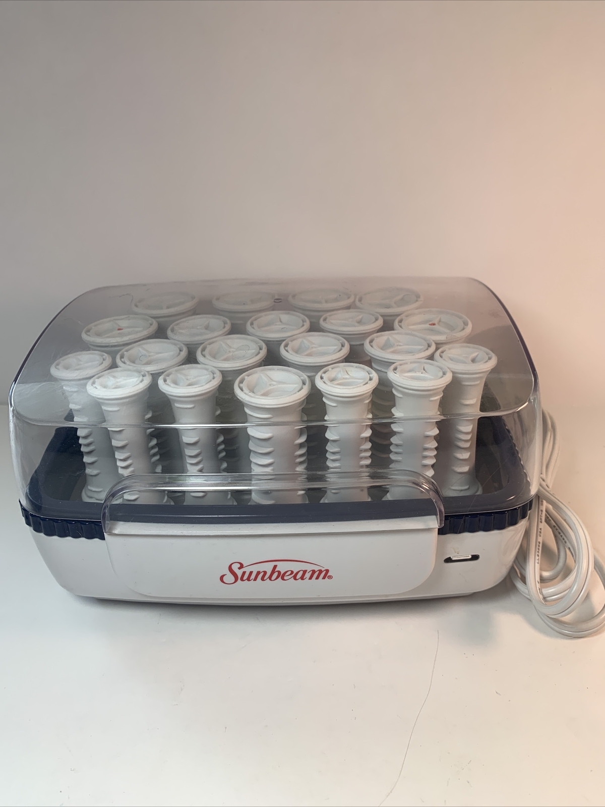 Sunbeam SBPC70 Suresetter 20 Hot Rollers Curlers Hair Setter Blue for ...