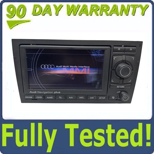 2005 - 2009 AUDI A4 S4 OEM AM FM Radio GPS Navigation Display Screen ...
