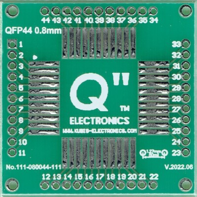 QFP44, LQFP44, MQFP44, PQFP44, TQFP44, VQFP44 0.80mm a 4xIDC1x11 (1 ...