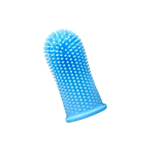 Pet Dog Cat 360º Finger brush Toothbrush Full Surround Silicone ...