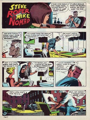 Steve Roper & Mike Nomad - full page color Sunday comic - July 16, 1978 ...