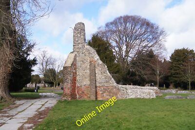 Photo 6x4 Basingstoke landmark Chapel ruins just north of the railway ...