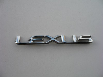1992 LEXUS ES300 REAR TRUNK CHROME EMBLEM LOGO BADGE SIGN OEM SET 92 93 ...