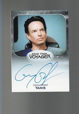 Rittenhouse Star Trek Autograph GARY GRAHAM as Tanis Voyager Full Bleed ...