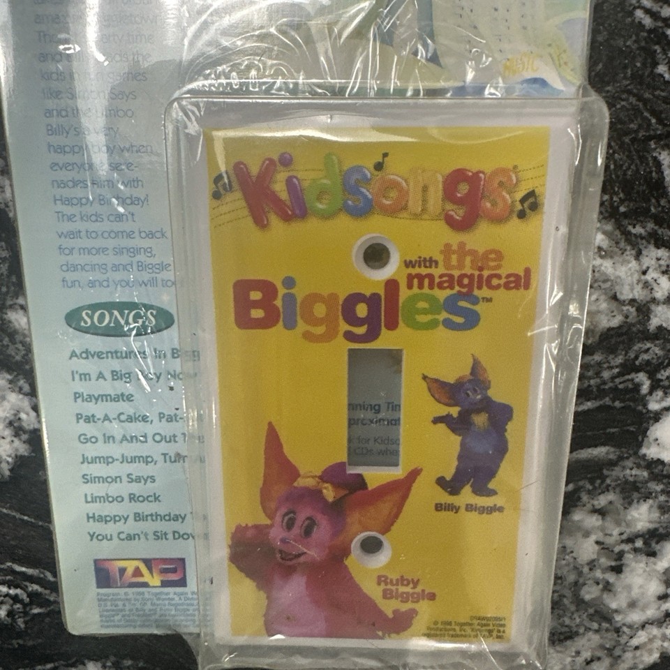 Kidsongs Adventures in Biggleland Billy's Birthday VHS 1998 Sealed ...
