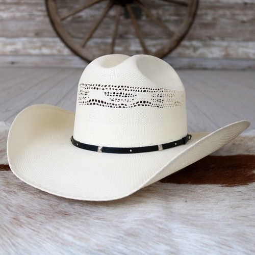 Stetson White Horse Straw Cowboy Hat | eBay
