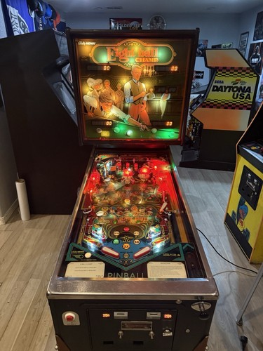 pinball machine Bally Eight ball champ, Rare | eBay