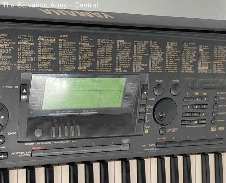 Yamaha PSR-620 Black Built-In Effect 61 Keys Electronic Keyboard | eBay