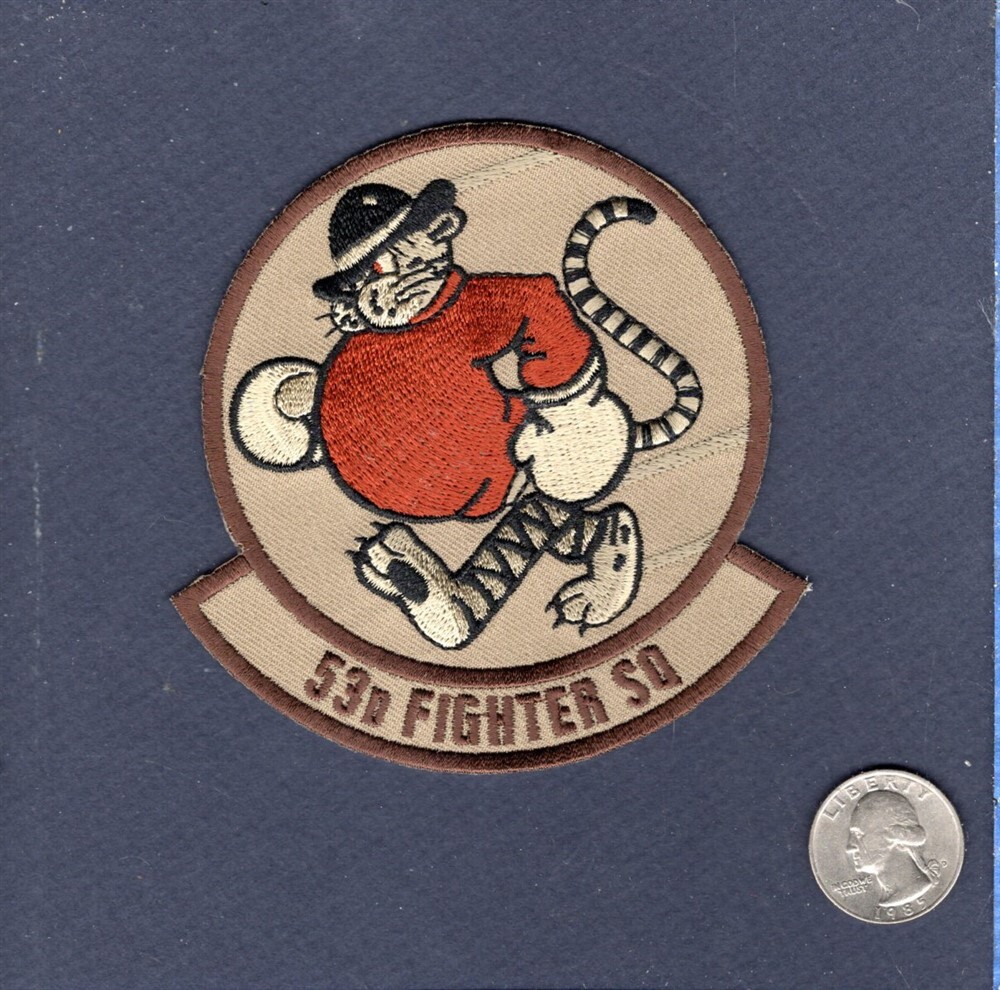 Original 53rd FS TIGERS USAF F-16 Falcon Fighter Squadron Patch | eBay