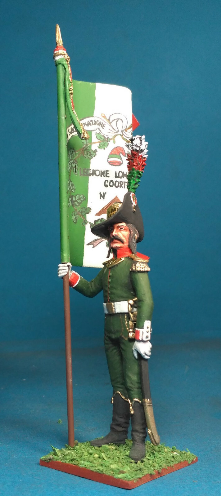 Unassembled Italian Lombard Legion, White Metal 60 mm Figure kit VID ...