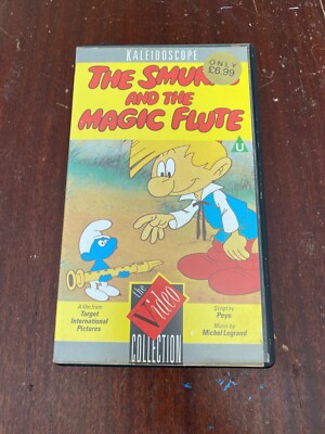 The Smurfs And The Magic Flute VHS Kaleidoscope 1985 | eBay UK