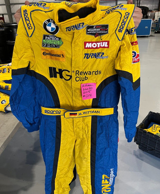 DTM Champ Marco Wittmann Turner Motorsport Sparco Race Suit - Race Worn ...