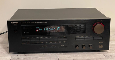 Vintage ROTEL RTC-965 Surround Sound Receiver Tuner PreAmp W/Remote FOR ...