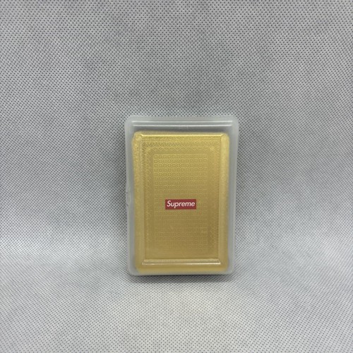 Supreme Supreme Gold Playing Cards #3bb221 | eBay