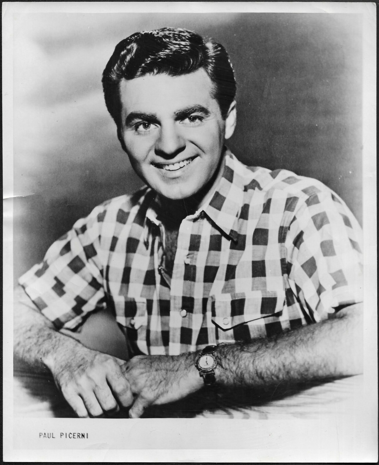 Paul Picerni of The Untouchables 1950s Original TV Photo Desilu ...