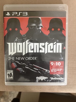 Wolfenstein The New Order (PS3 PlayStation 3, 2014) 93155118812| eBay