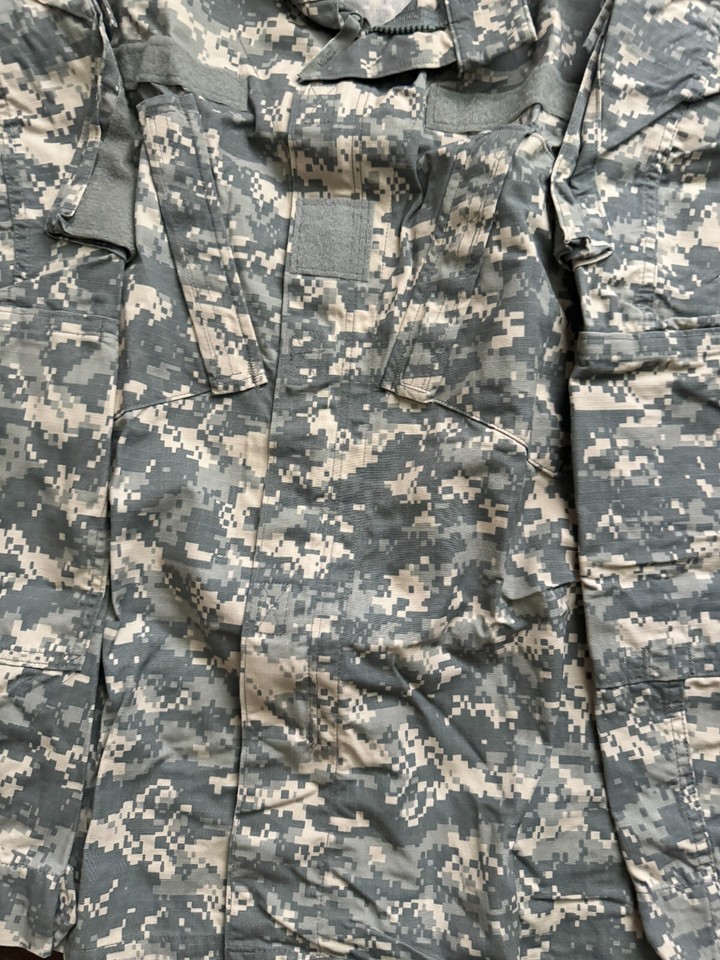 New US Army Military Acu Digital Combat Uniform Shirt Top Jacket Medium ...