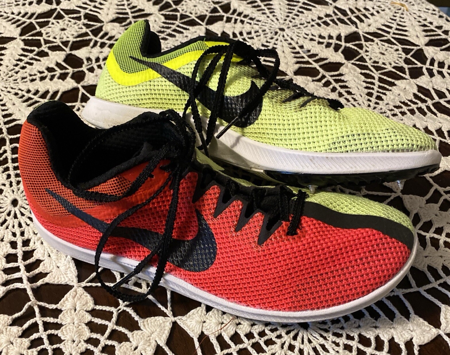 NIKE Zoom Rival Neon Track & Field Distance Spikes M… - Gem