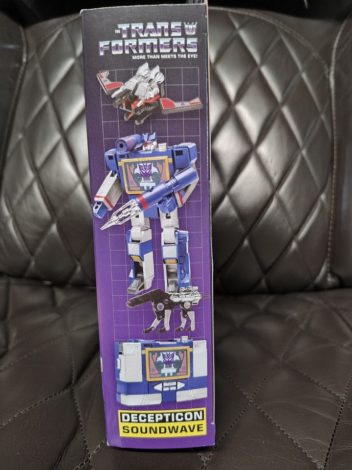 Transformers Retro 40th Anniversary Soundwave, Laserbeak, & Ravage 📻 📼 ...