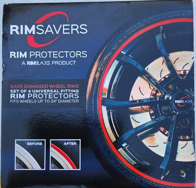 RIM SAVERS BLUE RIM PROTECTORS A RIM BLADLESS PRODUCT | eBay