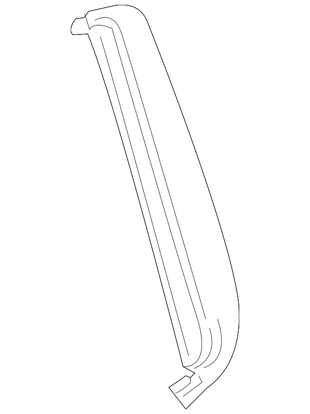 Genuine GM Rear Driver Side Door Window Frame Rear Applique 84966049 | eBay