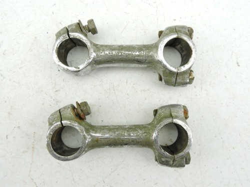 Vintage Flanders? Brass Dog Bone 1” Handlebar Risers Chopper Harley 527 ...