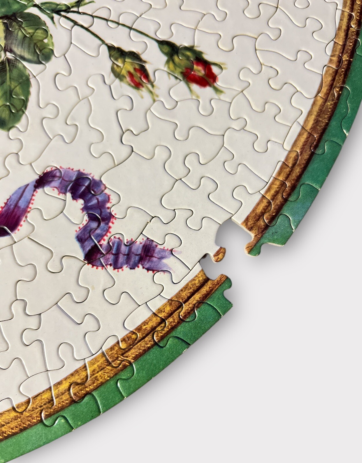 Vintage 1965 Springbok Circular Puzzle BOUQUET OF FLOWERS 500+pcs ...