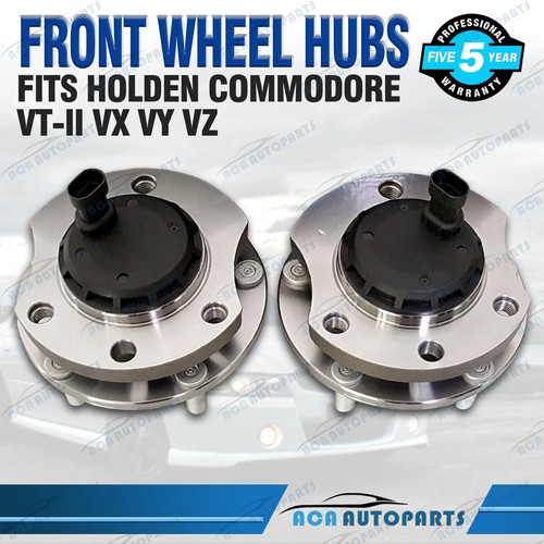 PAIR Front Wheel Bearing and Hubs for Holden Commodore VT2 VX VU VY VZ ...