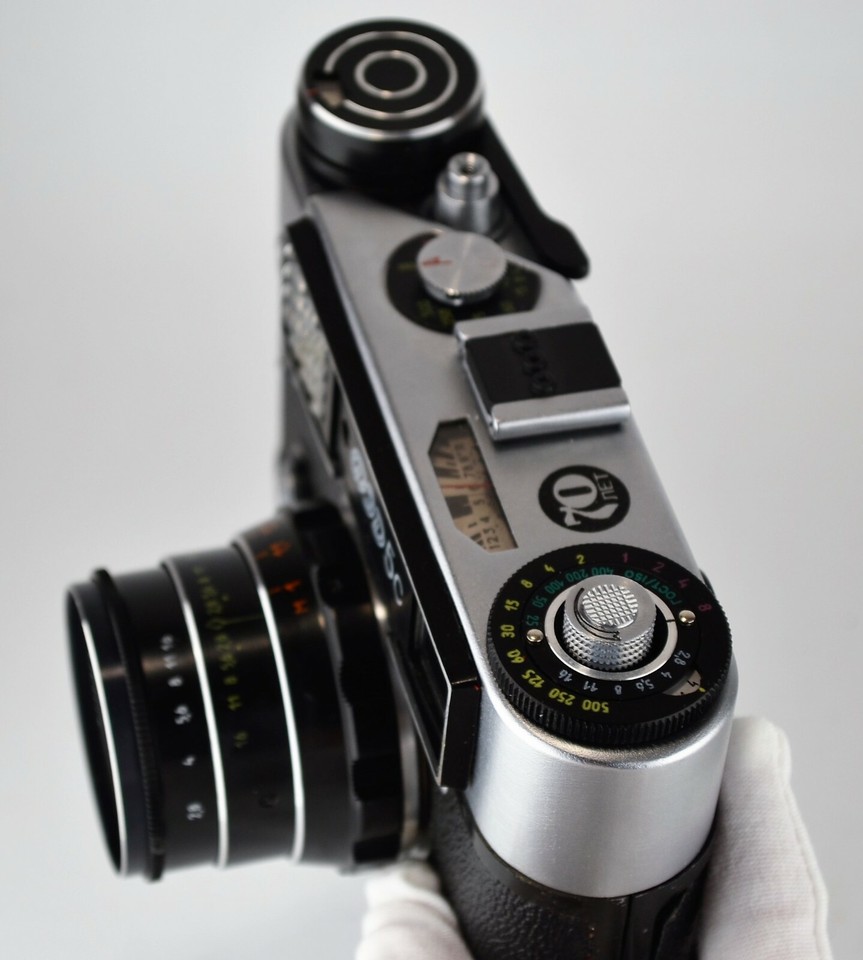 EXC! NEVER USED! 70-YEARS FED PLANT ANNIVERSARY USSR "FED-5C" camera ...