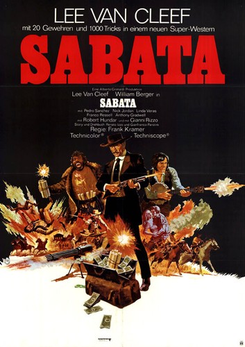 Sabata ORIGINAL A1 Kinoplakat Lee Van Cleef / William Berger / Pedro ...
