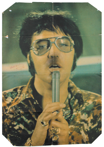 Elvis Presley Signed Poster (REAL) | eBay