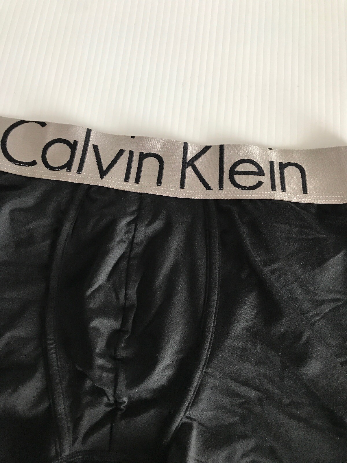 NEW Calvin Klein Steel Microfiber Boxer Briefs - NB1620 - Black ...