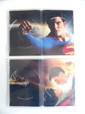 The Christopher Reeve Superman Collection 8-Disc Set Clear Case DC ...