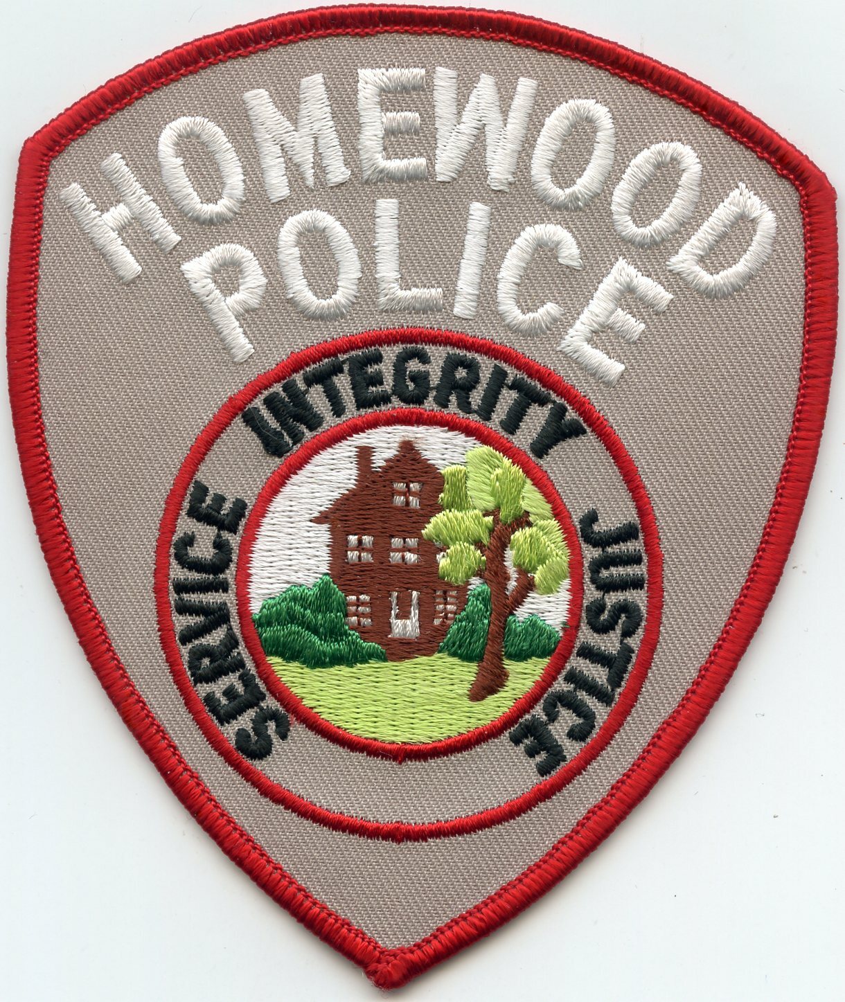 HOMEWOOD ILLINOIS IL Service Integrity Justice POLICE PATCH | eBay