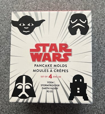 Williams Sonoma Star Wars Pancake Molds Set Of Four New In Box | eBay