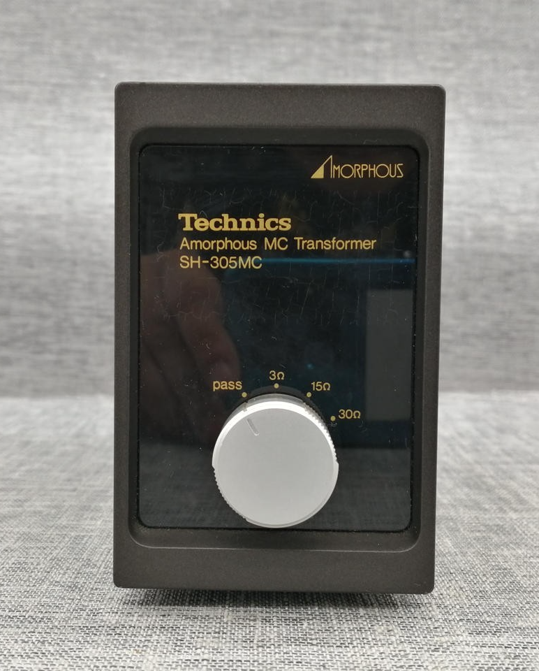 Technics SH-305MC Amorphous MC step up transformer Black Vintage 1981 ...