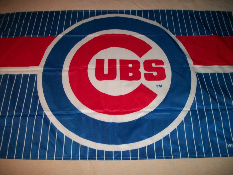 Chicago Cubs Logo Flag 3'x 5' Banner National League Baseball Cubs ...