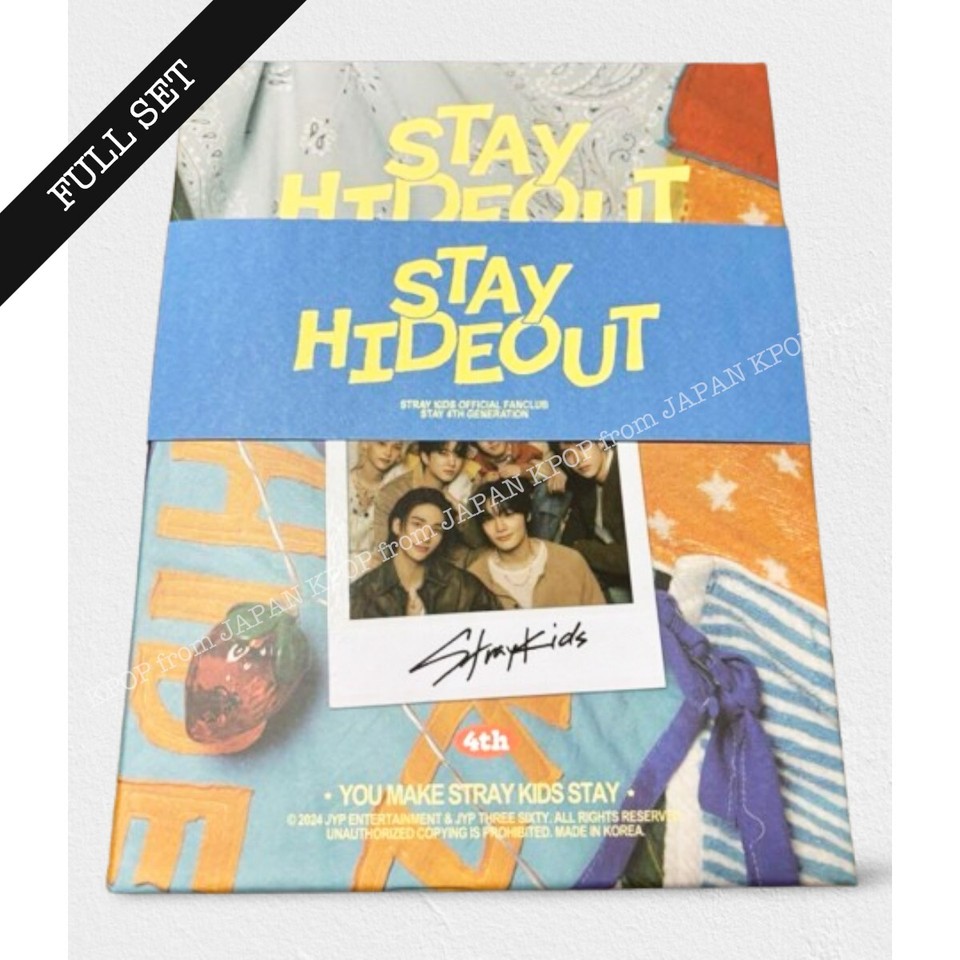 Stray Kids 4th Membership Welcome Kit FULL set Official Fanclub SKZ ...