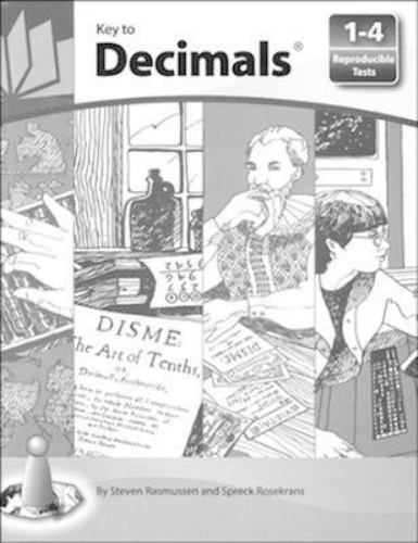 Key to Decimals, Books 1-4, Reproducible Tests (2012, Spiral) for sale ...