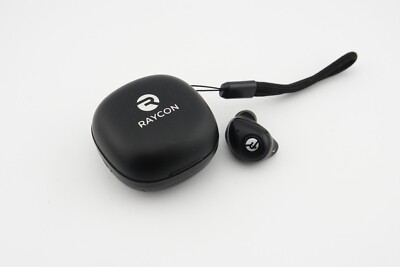 Raycon Black E55 The Pro Wireless in-ear Earbuds (MISSING RIGHT) charge ...