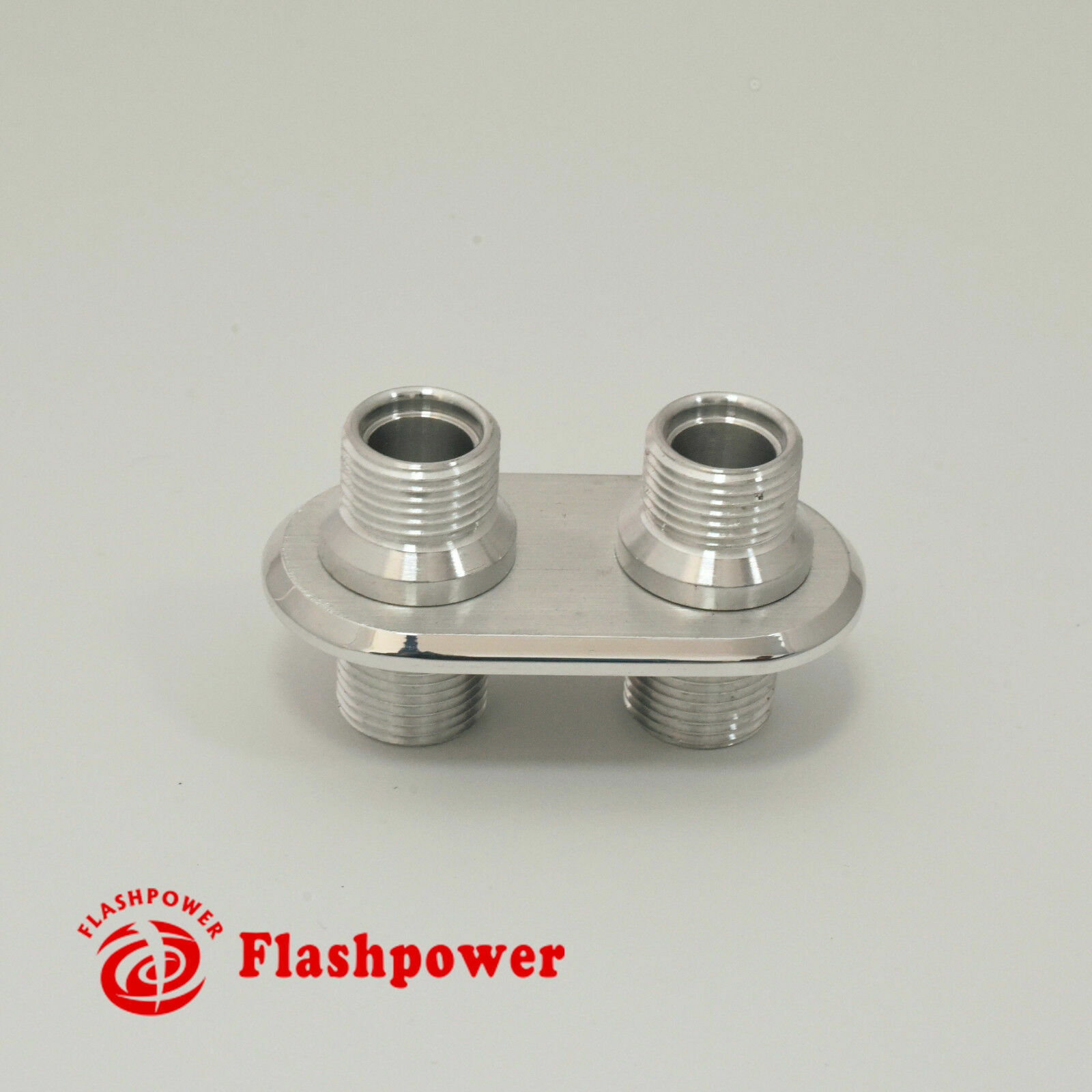 2-Port Billet Aluminum Firewall Heater Bulkhead Connector Hot Rod | eBay