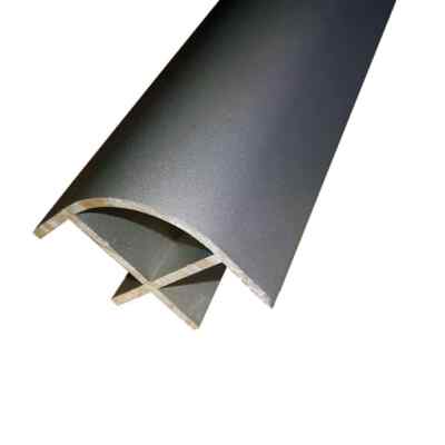Black 15mm Campervan Aluminium Corner Profile For Plywood Interior ...