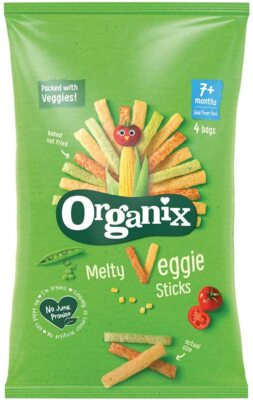 Organix Veggie Sticks 4 x 15g-4 Pack | eBay UK