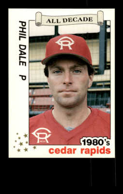 1990 Best Cedar Rapids Reds All Decade # 22 Phil Dale Card (ML ...
